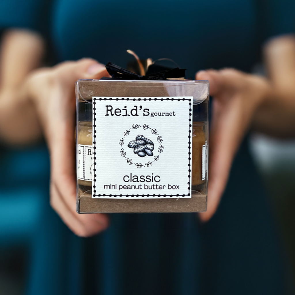 A Tasteful Treat! Mini Peanut Butter Gift Sampler Box – Reid's Gourmet