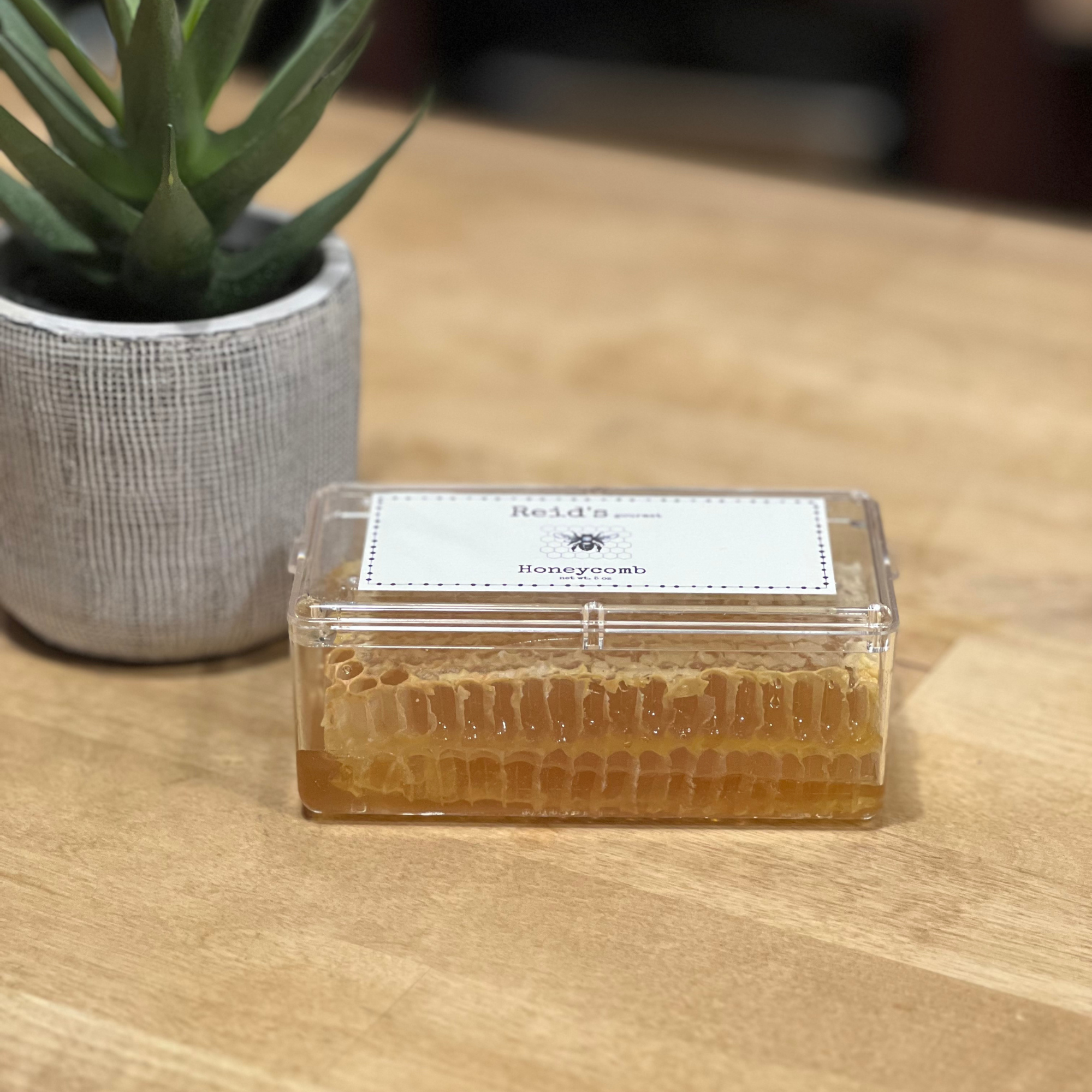 Raw Honeycomb | Edible Honeycomb in Container – Reid's Gourmet